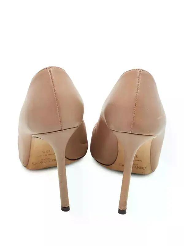 JIMMY CHOO Romy Pointed-toe Pumps - Neutrals