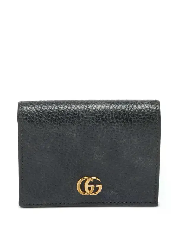 Gucci Gg Marmont Card Case - Black