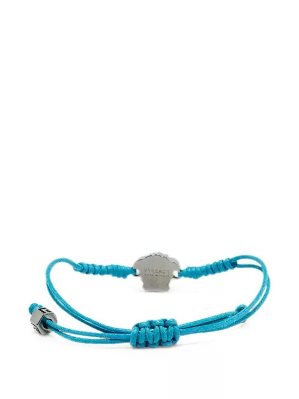 Versace Medusa Head Cord Bracelet - Silver