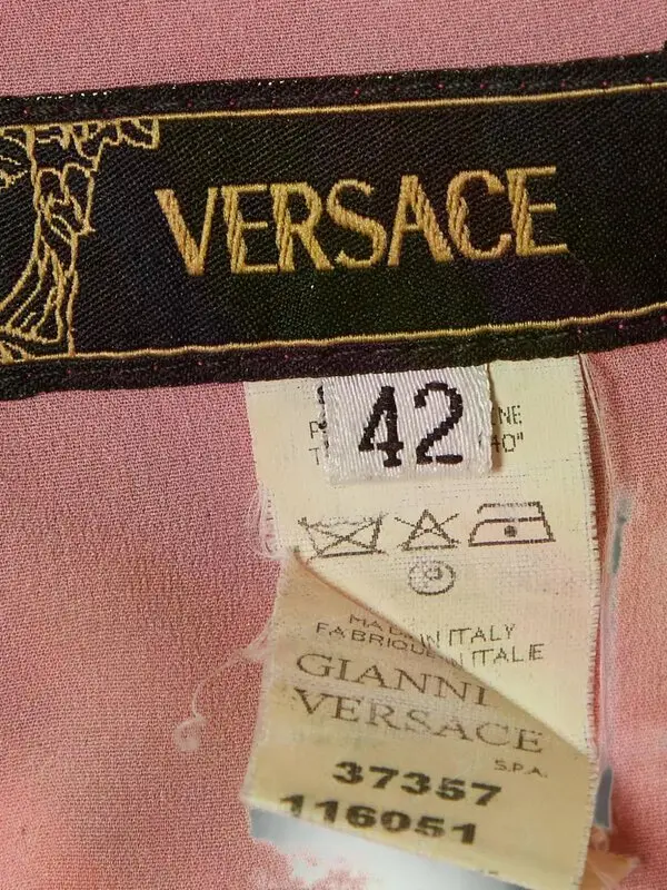 Versace Floral-print Ruched Dress
