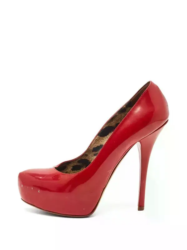 Dolce & Gabbana Patent Leather Platform Pumps