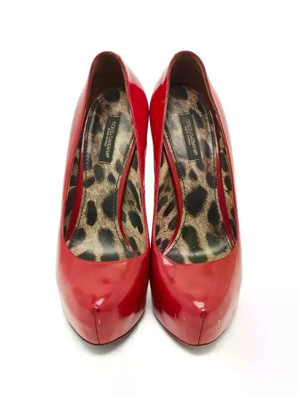 Dolce & Gabbana Patent Leather Platform Pumps