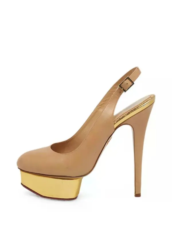 CHARLOTTE OLYMPIA Dolly Pumps - Neutrals