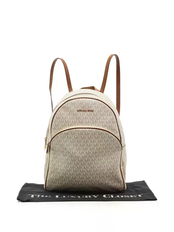 Michael Kors Abbey Monogram Backpack