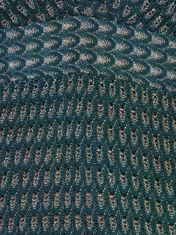 Missoni Crochet Knit Midi Dress