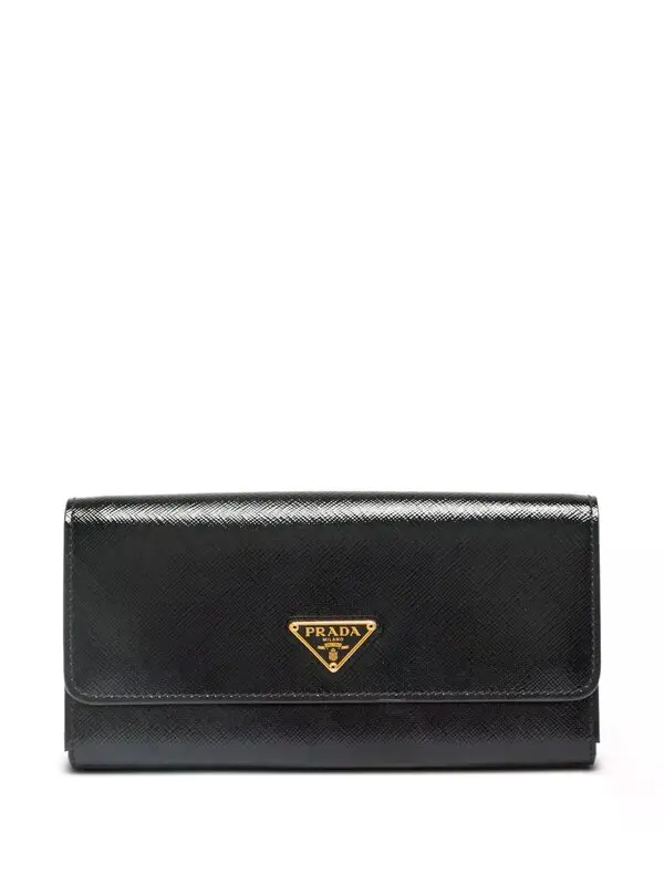 Prada Patent Leather Wallet - Black