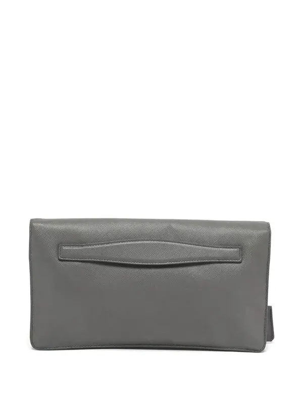 Prada Saffiano Soft Clutch Bag