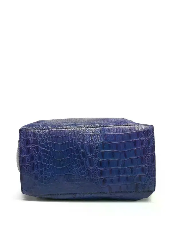 Furla Croc-embossed Tote Bag