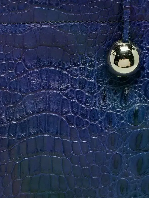 Furla Croc-embossed Tote Bag