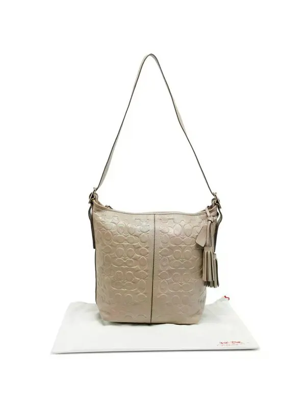 COACH Legacy Tassel Shoulder Bag