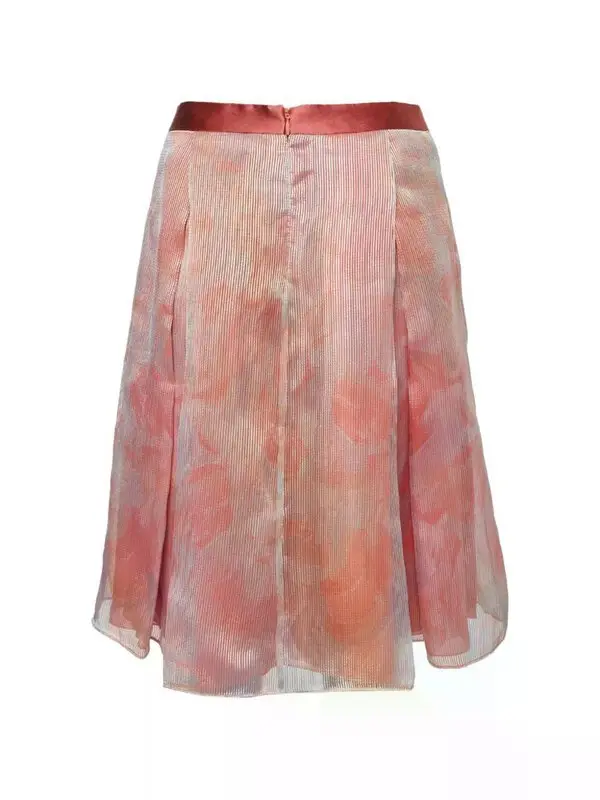 Emporio Armani Pleated Midi Skirt