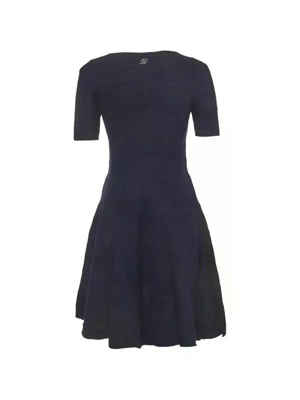 424 Stretch-knit Flared Dress