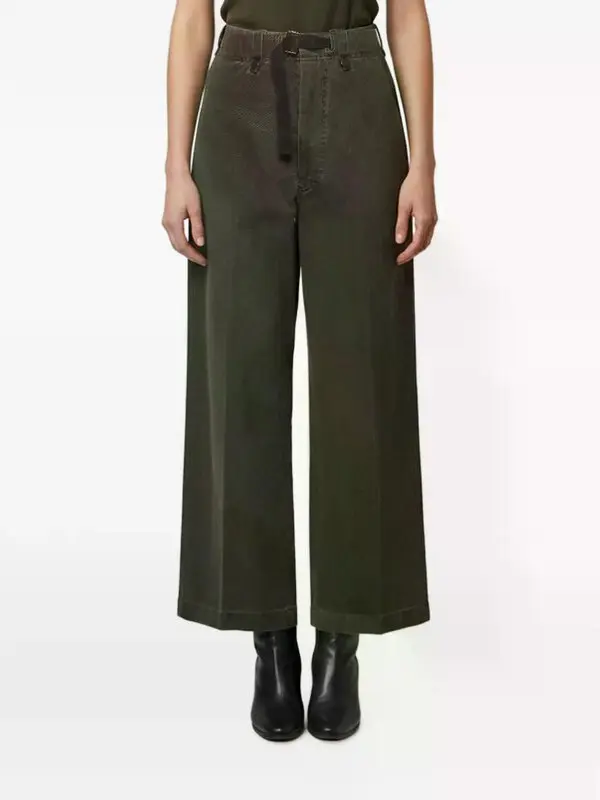 Dries Van Noten Belted Straight-leg Jeans