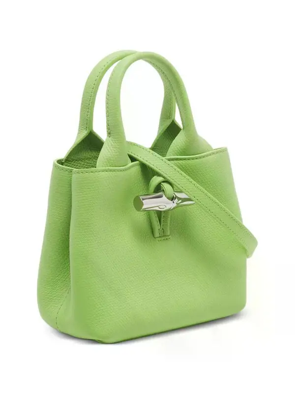 Longchamp Roseau Leather Tote Bag