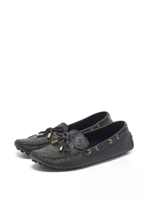 LOUIS VUITTON Gloria Monogram Loafers