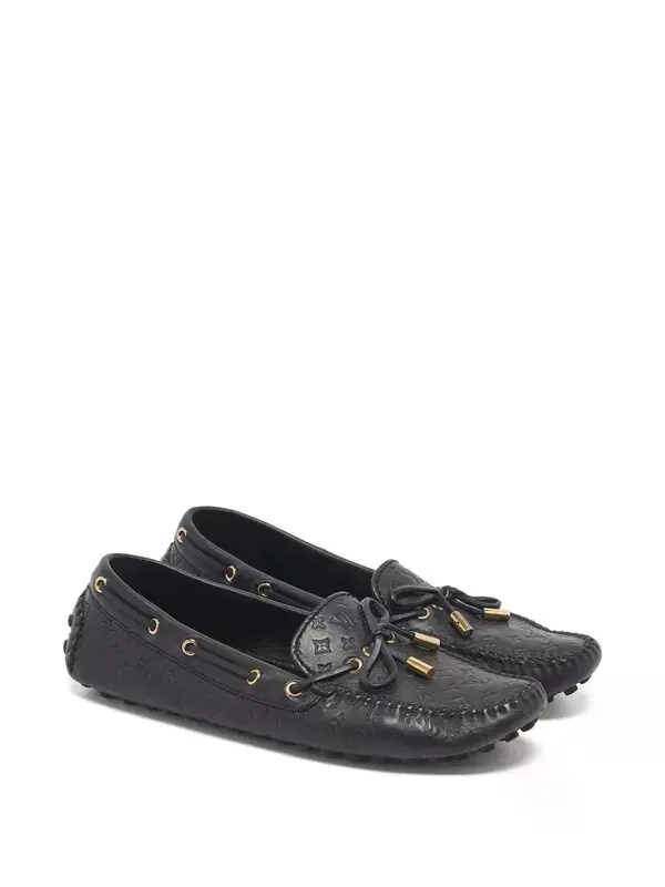 LOUIS VUITTON Gloria Monogram Loafers
