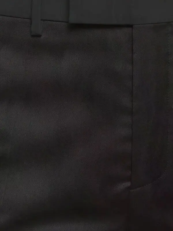 Dior Gabardine Effect Straight-leg Trousers