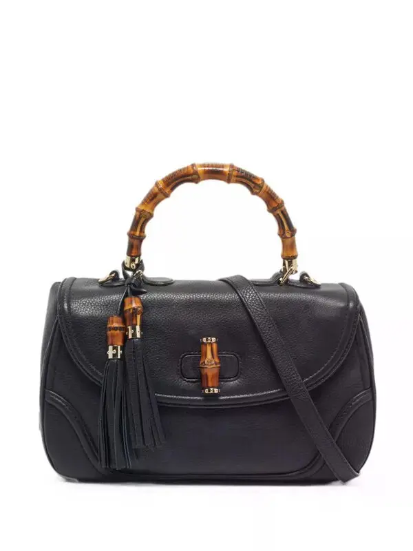 Gucci Bamboo Crossbody Bag - Black