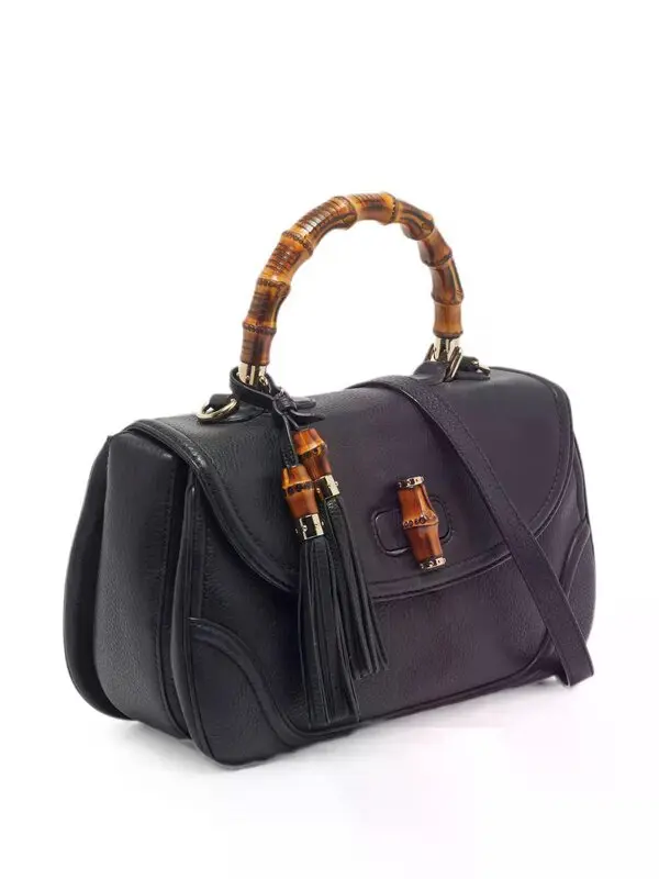 Gucci Bamboo Crossbody Bag - Black