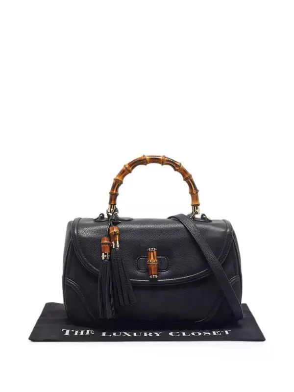 Gucci Bamboo Crossbody Bag - Black
