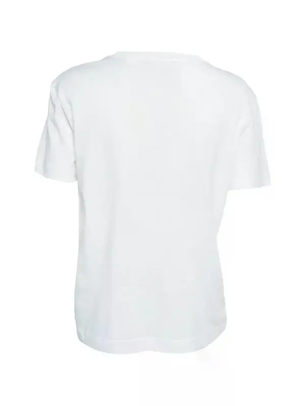Dolce & Gabbana Dg Logo Embroidered T-shirt