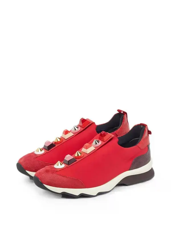 Fendi Studded Slip-on Sneakers