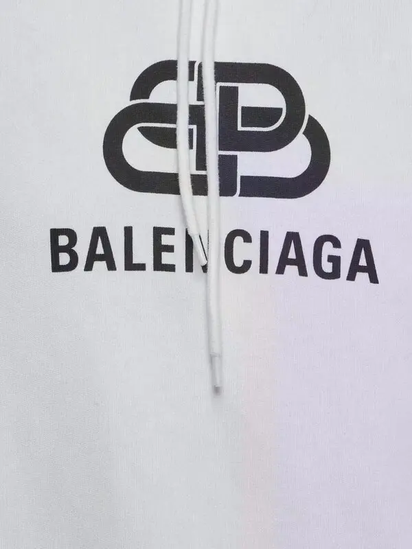 Balenciaga Logo-print Hoodie
