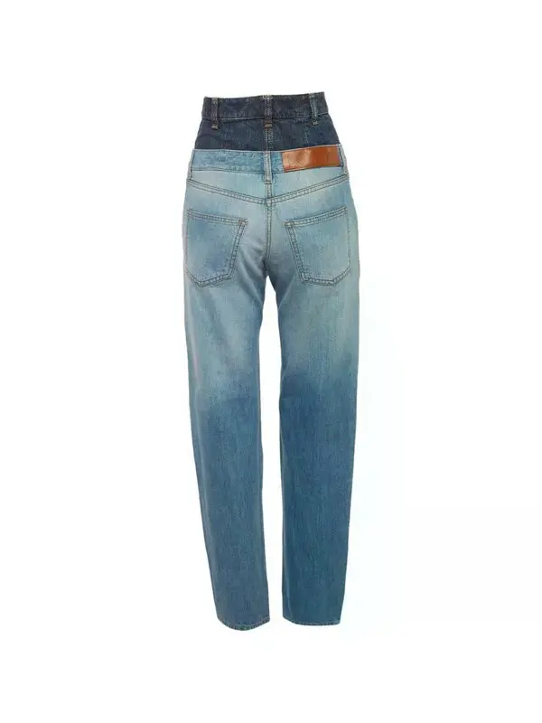 Loewe High-rise Panelled Straight Jeans