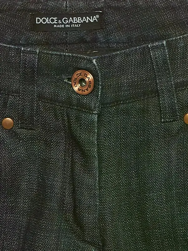 Dolce & Gabbana Slim-fit Jeans With Logo Plaque