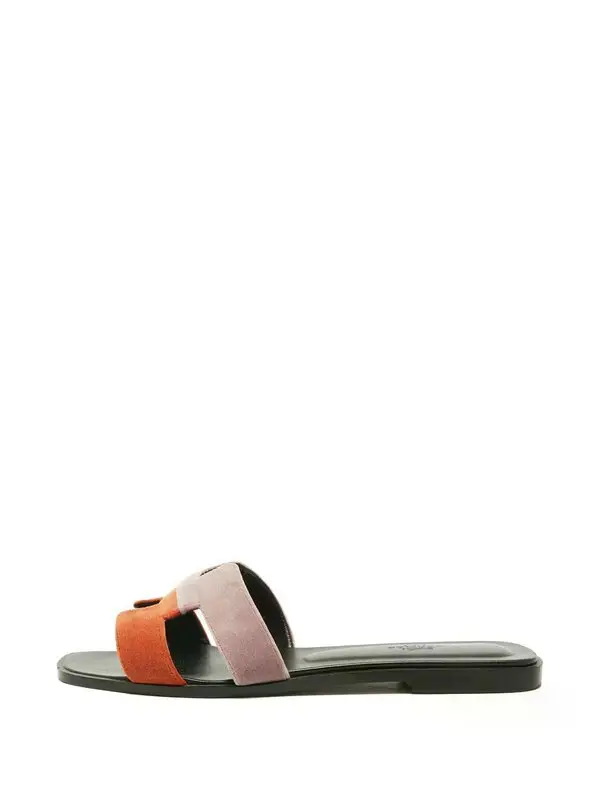 Hermès Oran H-cut Sandals - Orange