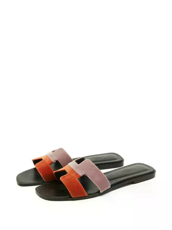 Hermès Oran H-cut Sandals - Orange