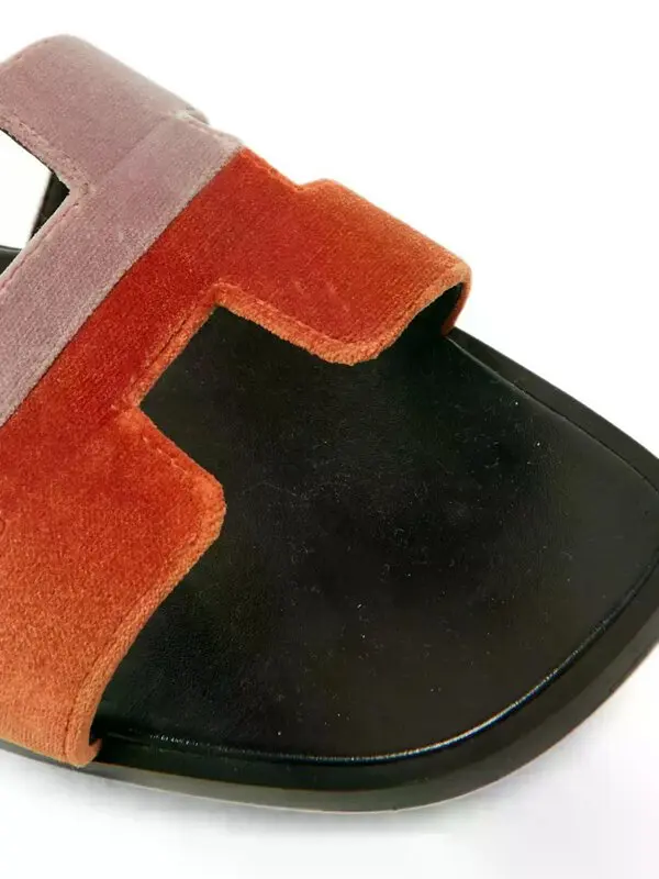 Hermès Oran H-cut Sandals - Orange
