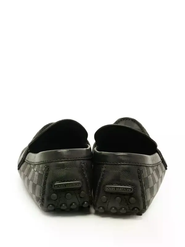 LOUIS VUITTON Damier Hockenheim Loafers