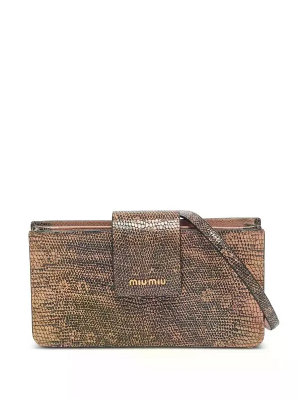 Miu Miu Magnetic Fastening Cross Body Bag