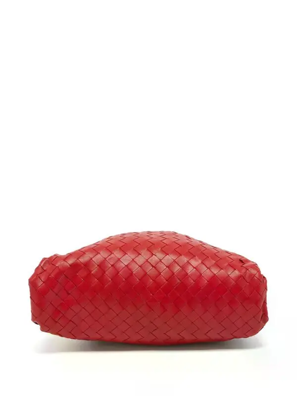 Bottega Veneta The Pouch Clutch Bag - Red