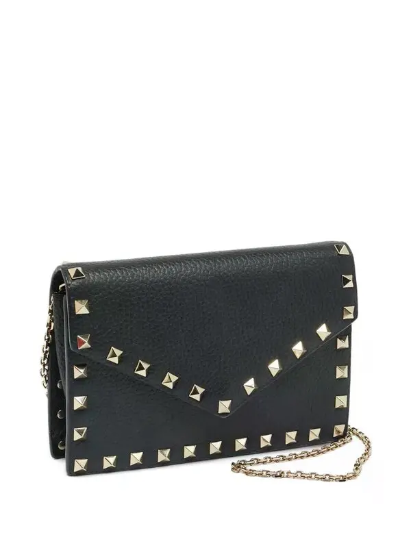 Valentino Garavani Rockstud Envelope Wallet On Chain