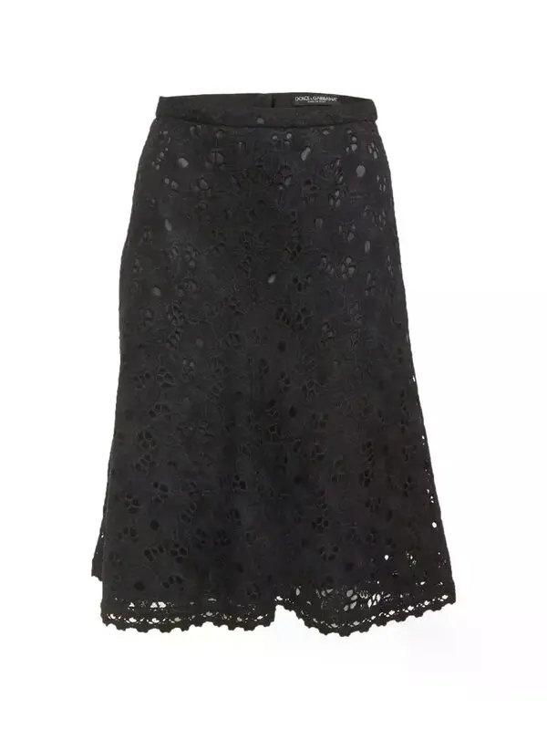 Dolce & Gabbana Mini Lace Skirt