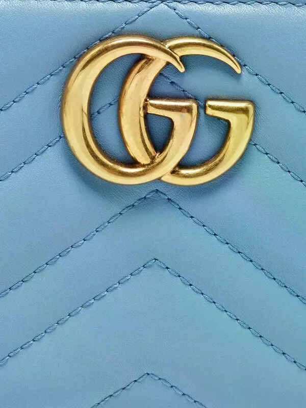 Gucci Gg Marmont Matelassé Wallet