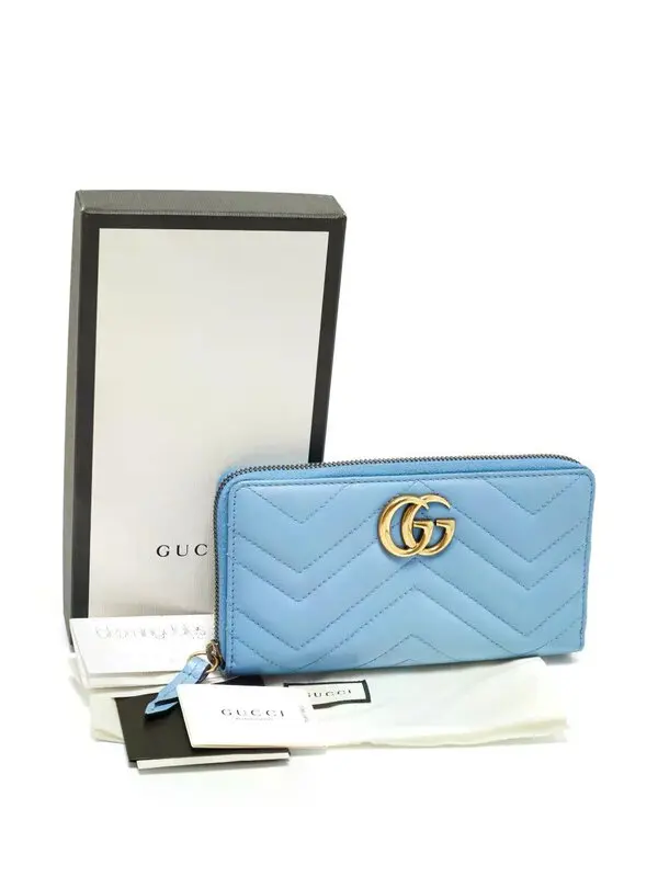 Gucci Gg Marmont Matelassé Wallet