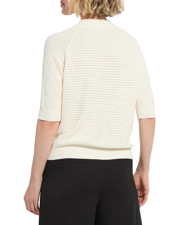 Lyssé Regina Crewneck Cardigan Sweater