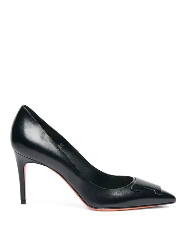 Santoni High-heel Patent Leather Pumps