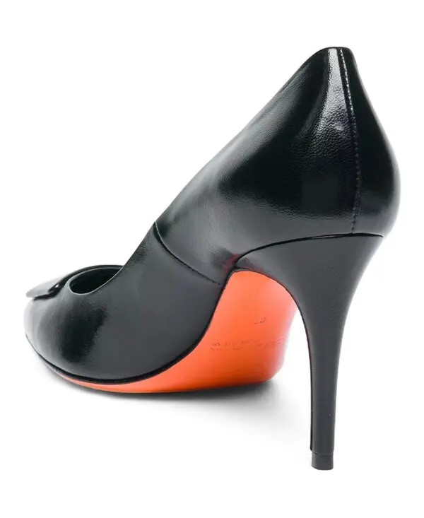 Santoni High-heel Patent Leather Pumps