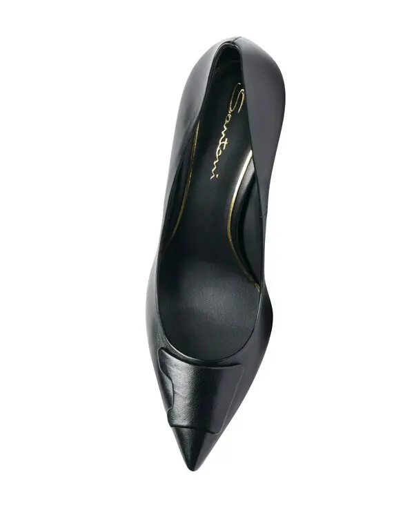Santoni High-heel Patent Leather Pumps