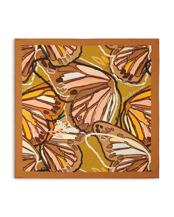 Kurt Geiger Butterflies Silk Bandana