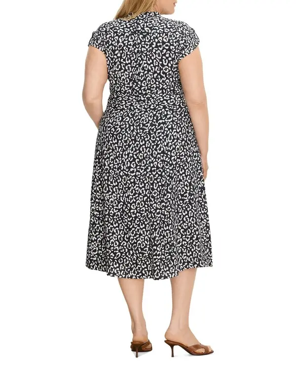 NIC+ZOE Sonni Leopard Sketch Dress