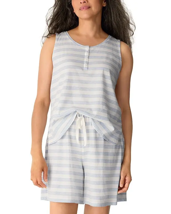 Eileen Fisher Sleep Top And Sleep Short Set - Skylight