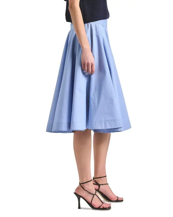 Derek Lam 10 Crosby Sage Twill Skirt