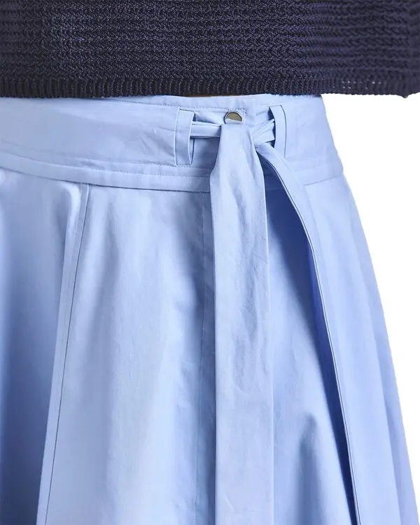 Derek Lam 10 Crosby Sage Twill Skirt