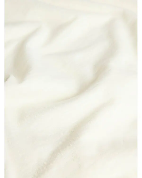 Whistles Round Neck Gathered Sleeve Tee
