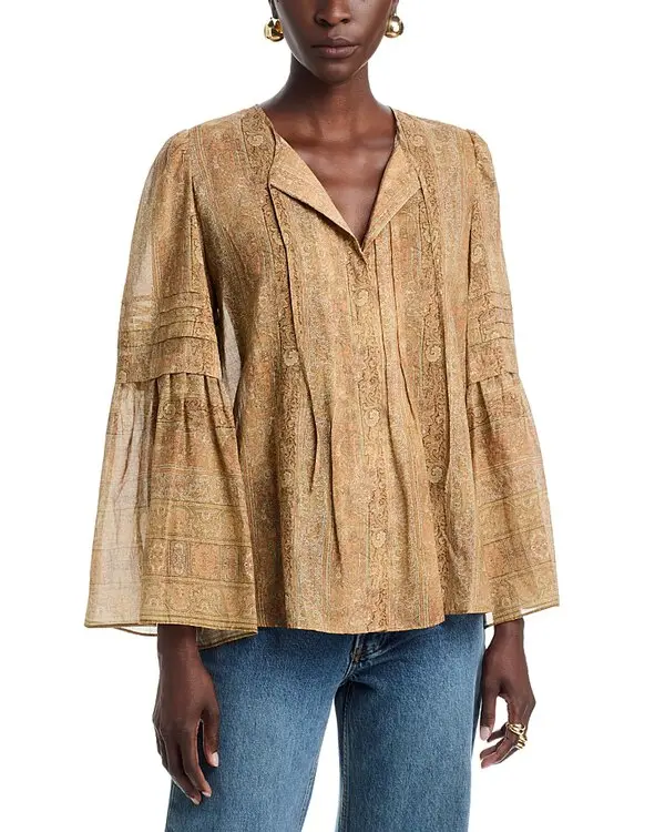 Kobi Halperin Joey Blouse - Ecru Multi